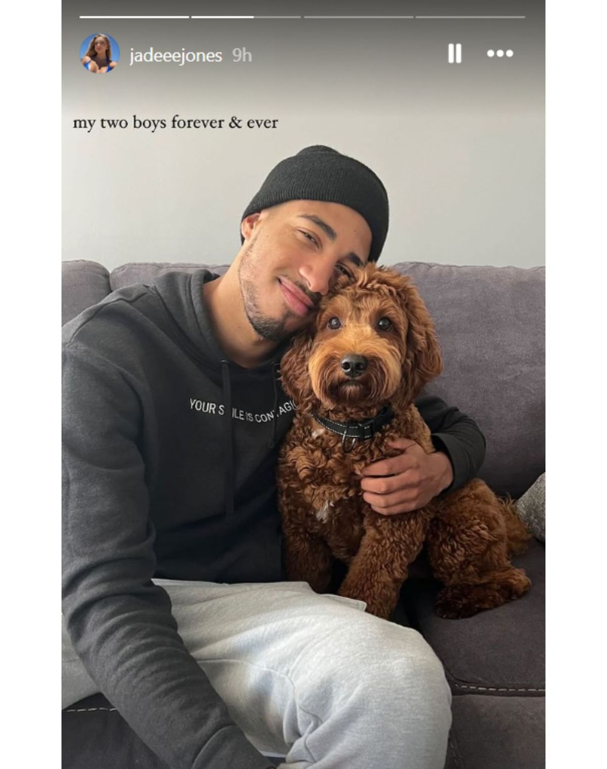 Jade Jones: "My two boys forever & ever": Jade Jones shares beau Tyrese ...