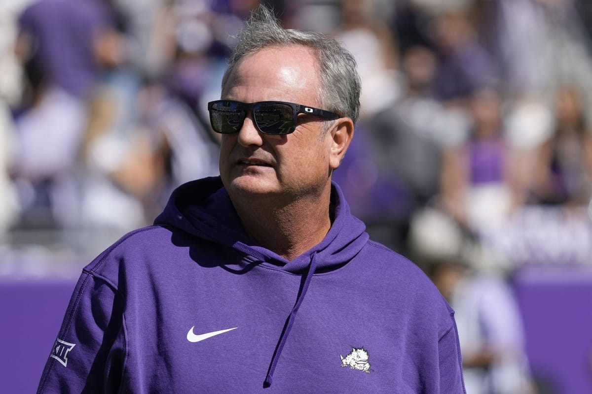 What is the salary of TCU coach Sonny Dykes?