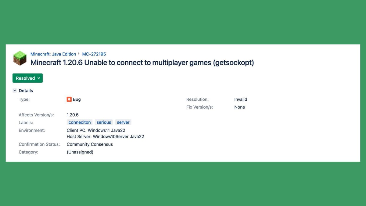 Minecraft getsockopt error: Possible fixes, reason, and more