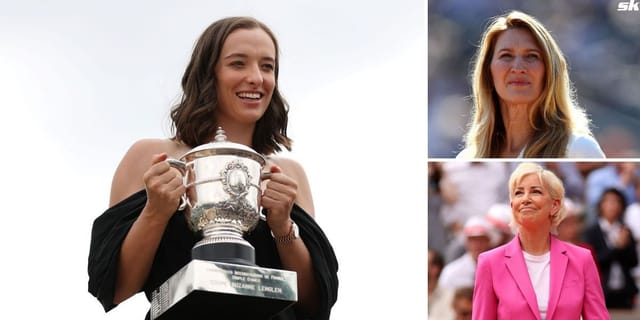 Iga Swiatek achieves a record neither Chris Evert nor Steffi Graf managed at French Open, beats ...