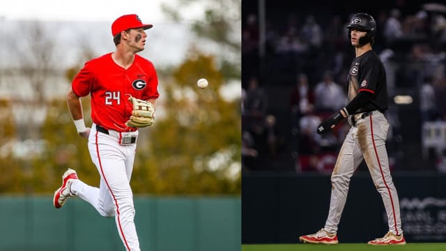 WATCH: Georgia baseball's Charlie Condon hits massive homer during ...