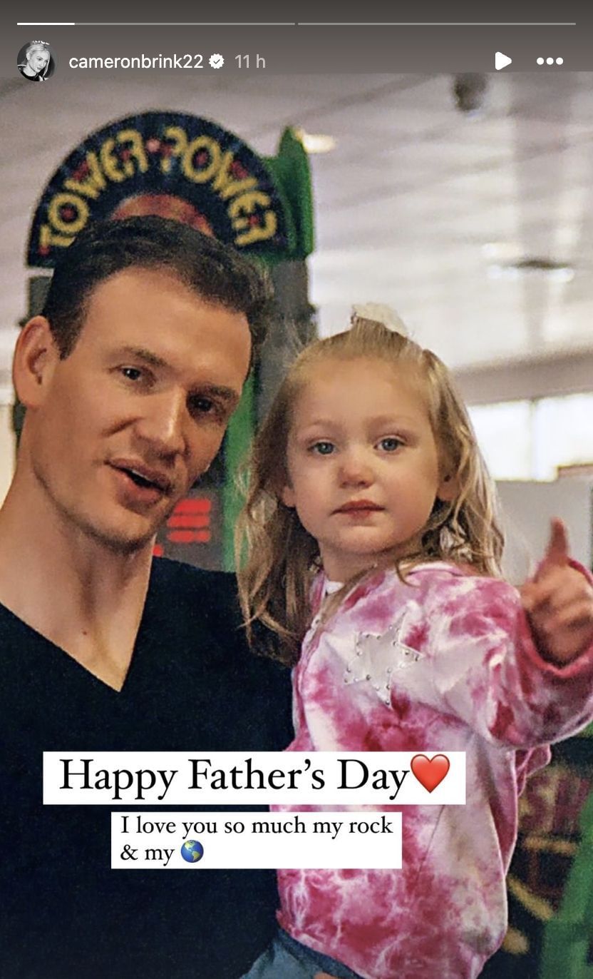 "My rock and my world": Cameron Brink shares wholesome Father's Day ...