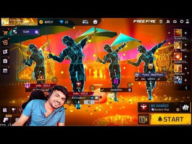 Stats: Action Bolt की Free Fire MAX ID, स्टैट्स और अन्य जानकारी