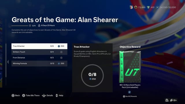 How to unlock the EA FC 24 Alan Shearer GOTG Icon card for free?
