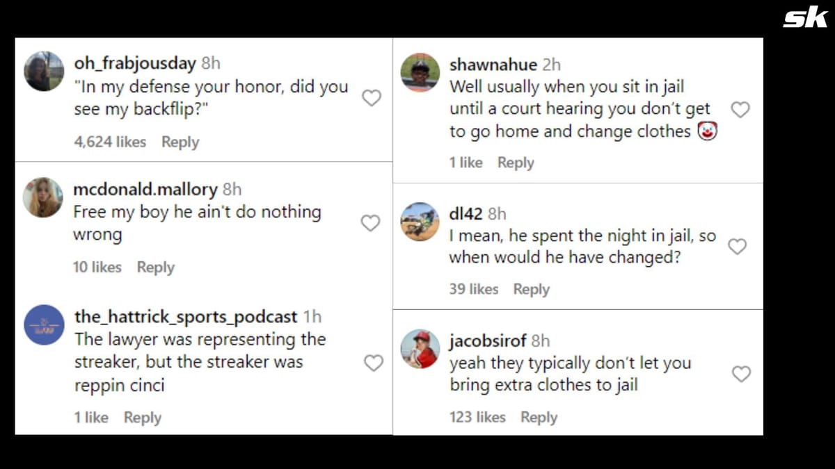 "In my defense your honor, did you see my backflip?" - Fans react as ...