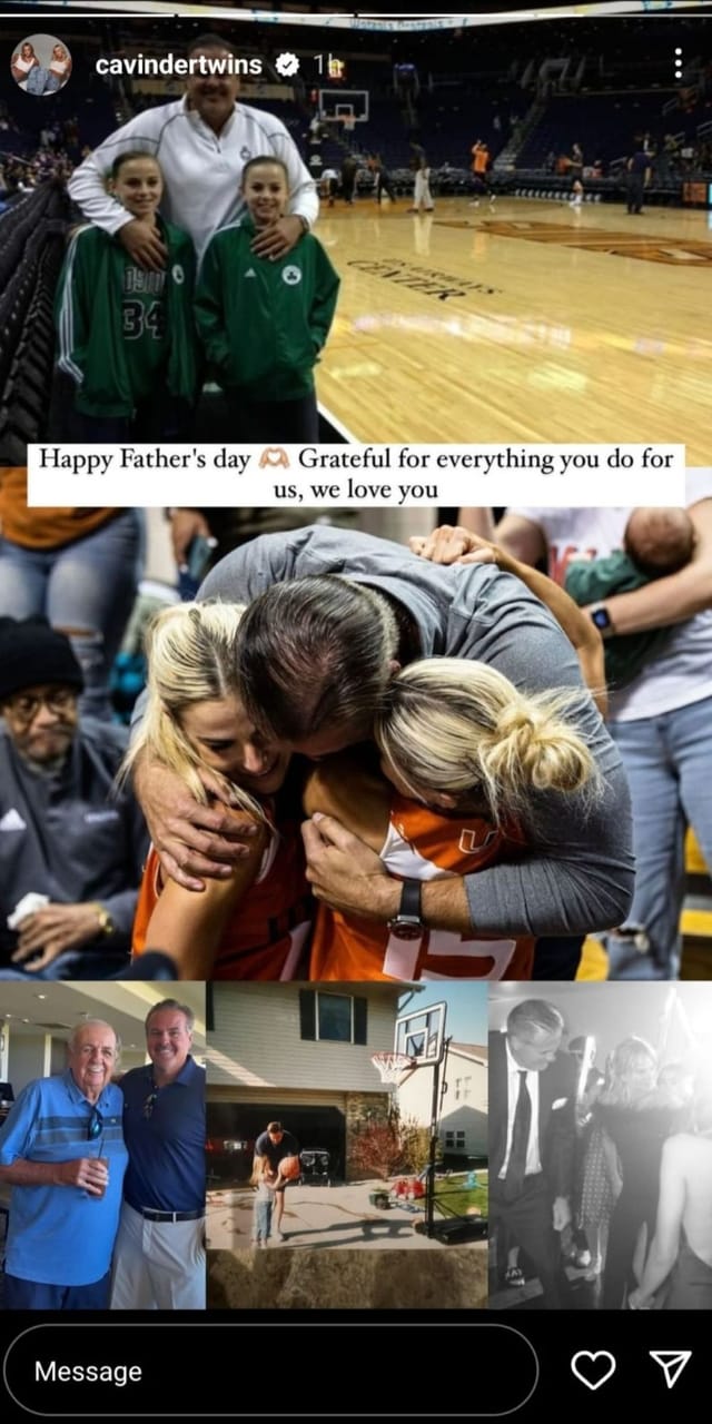 "Grateful for everything you do": Haley and Hanna Cavinder share ...