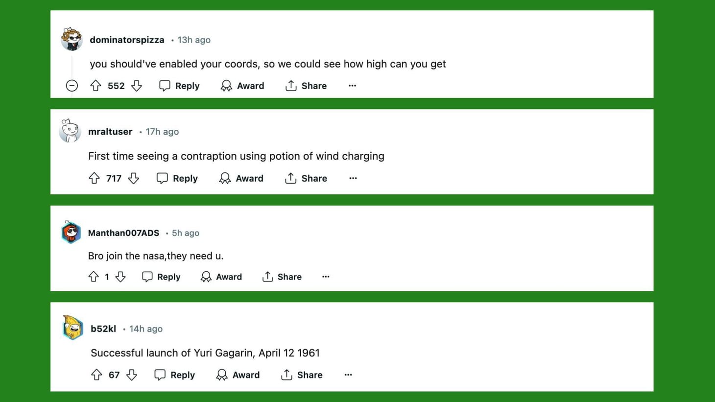 Minecraft player discovers cool way to use new wind charged potions