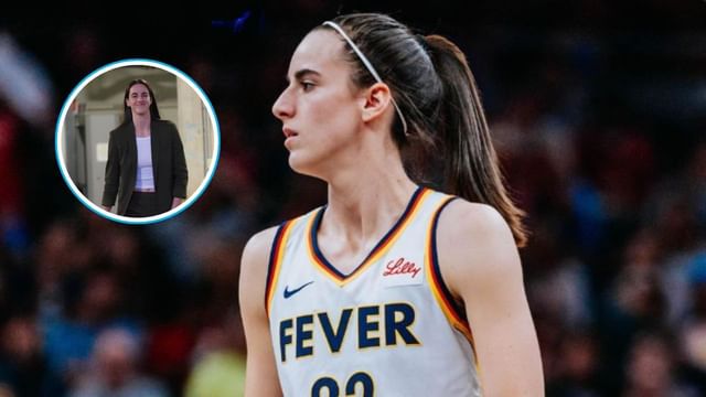 In Photos: Caitlin Clark ready for business in brown blazer and shorts ...