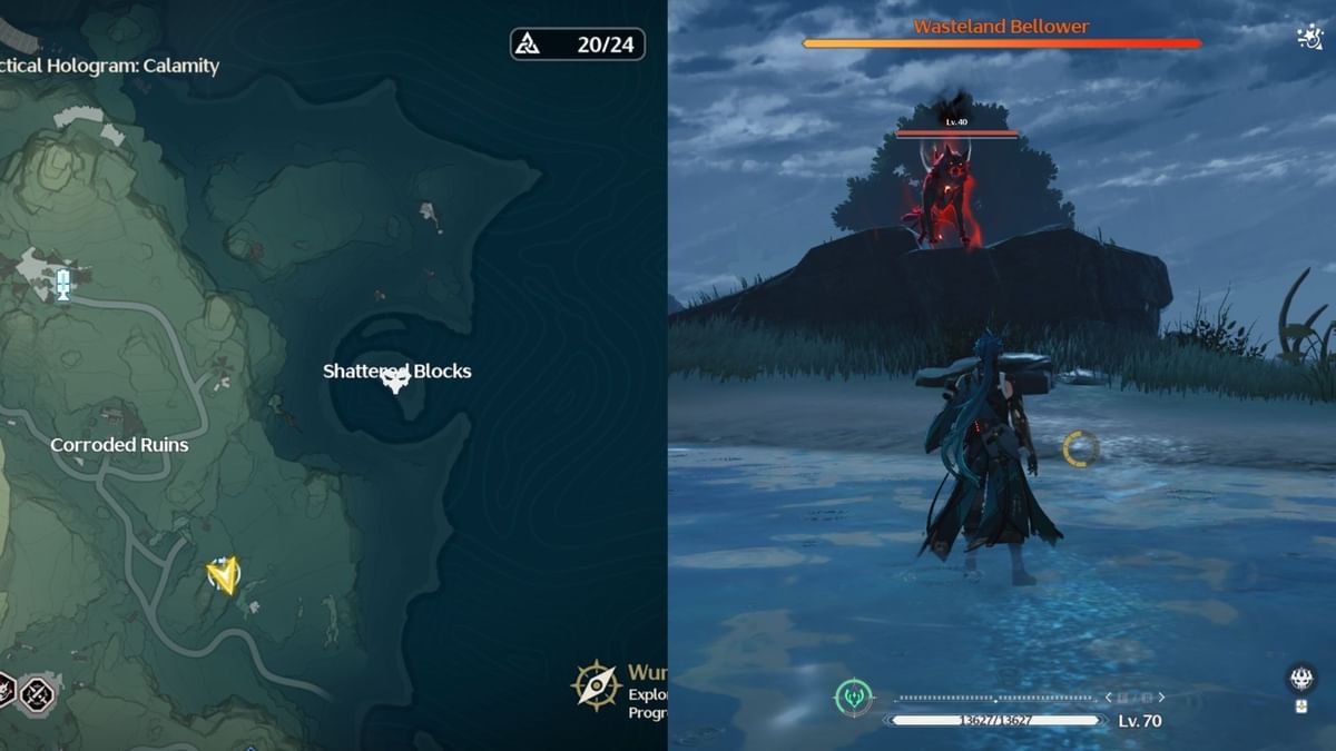 All red special enemy locations in Wuthering Waves