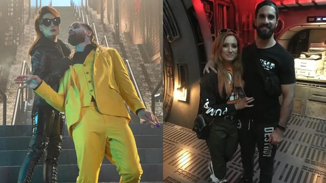 Congratulations to Becky Lynch and WWE Superstar Seth Rollins