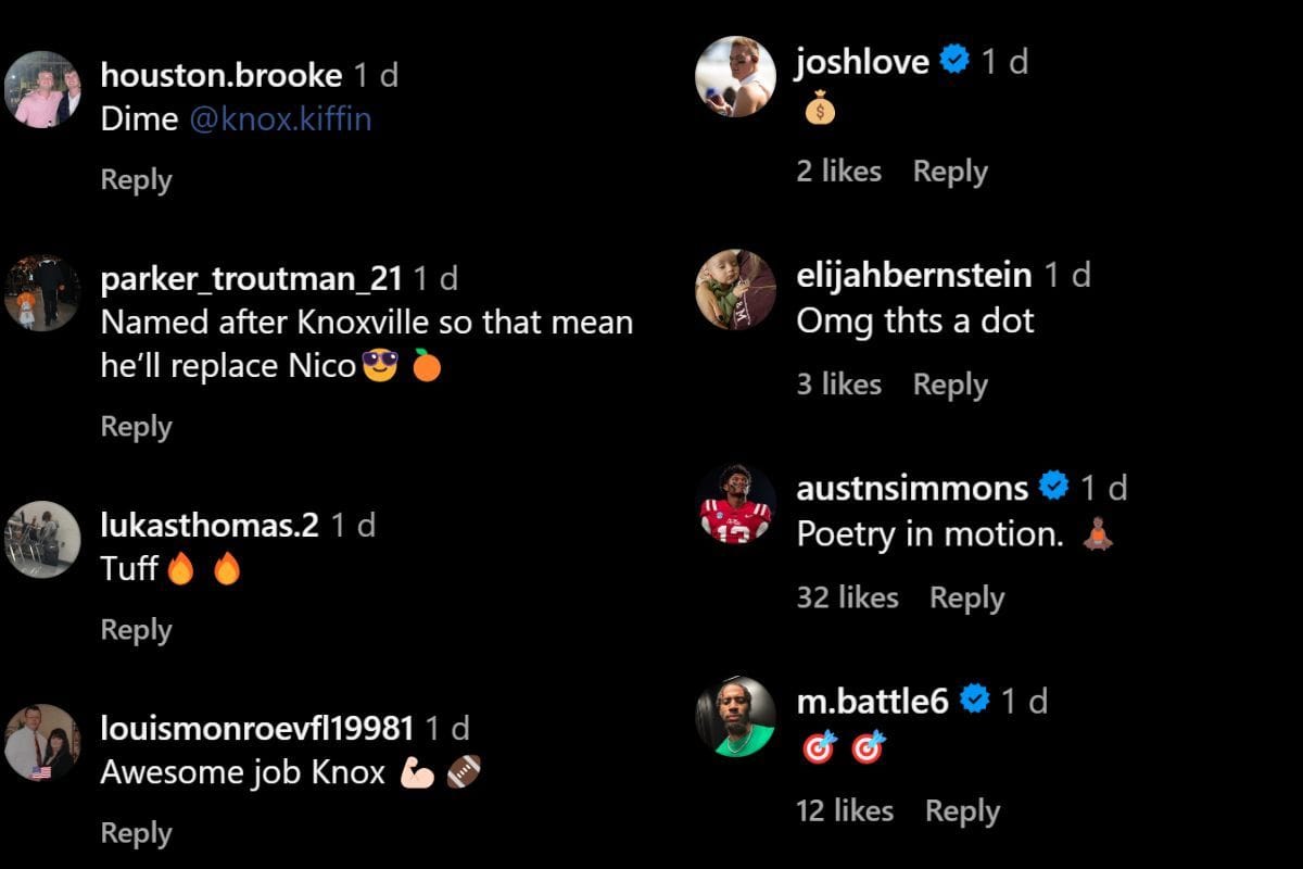 Lane Kiffin in attendance to support 2028 QB Knox Kiffin as he shows ...