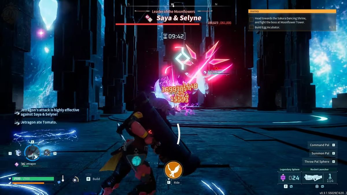 How to defeat Saya and Selyne in Palworld Moonflower Tower