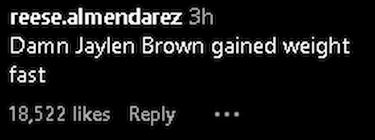 "Damn Jaylen Brown gained weight fast" - NBA fans roast Zion Williamson ...