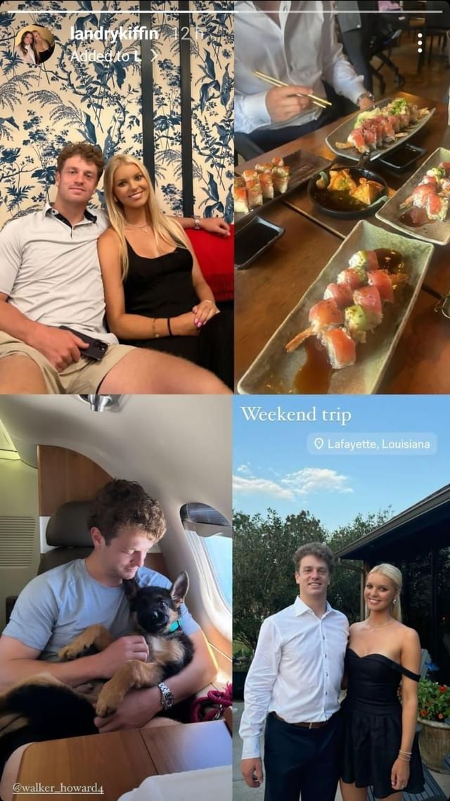 Lane Kiffin's daughter Landry Kiffin shares glimpses of her weekend trip with Ole Miss QB Walker ...
