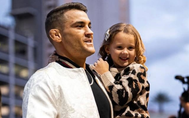 Dustin Poirier opens up about daughter Parker Noelle sitting front row ...