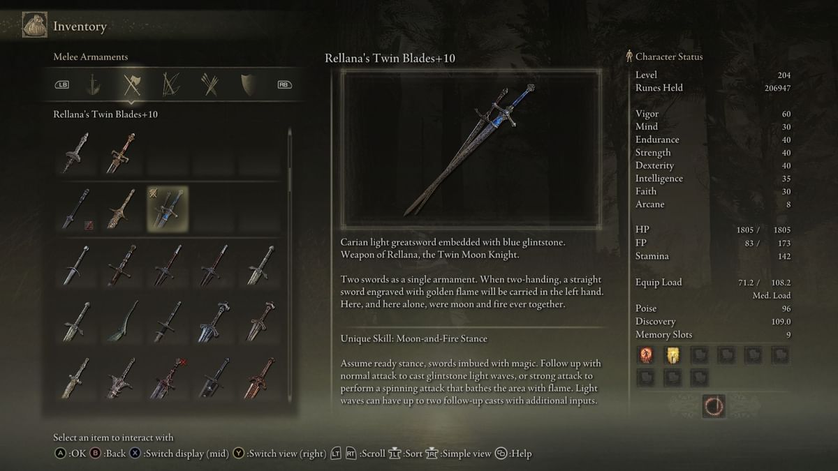 Best Light Greatsword build in Elden Ring Shadow of the Erdtree