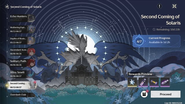 Wuthering Waves Crownless quest guide in Second Coming of Solaris event