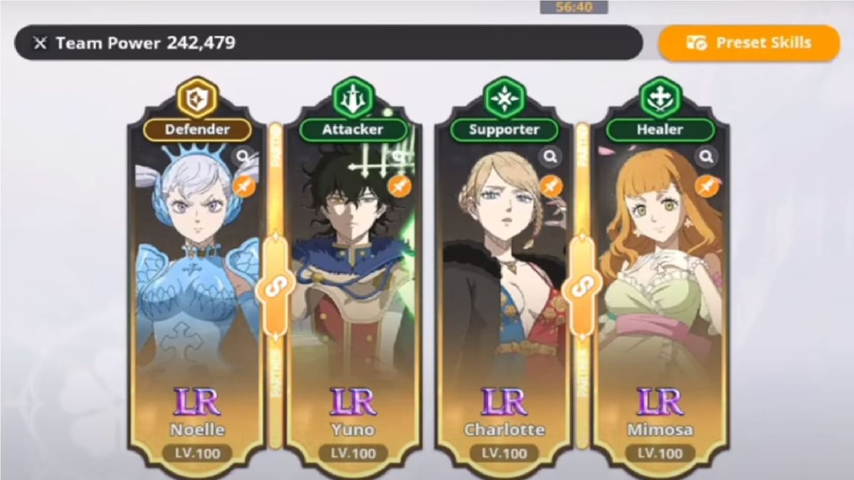 Best Valkyrie Noelle build in Black Clover Mobile: Gear sets, skill upgrades, and more