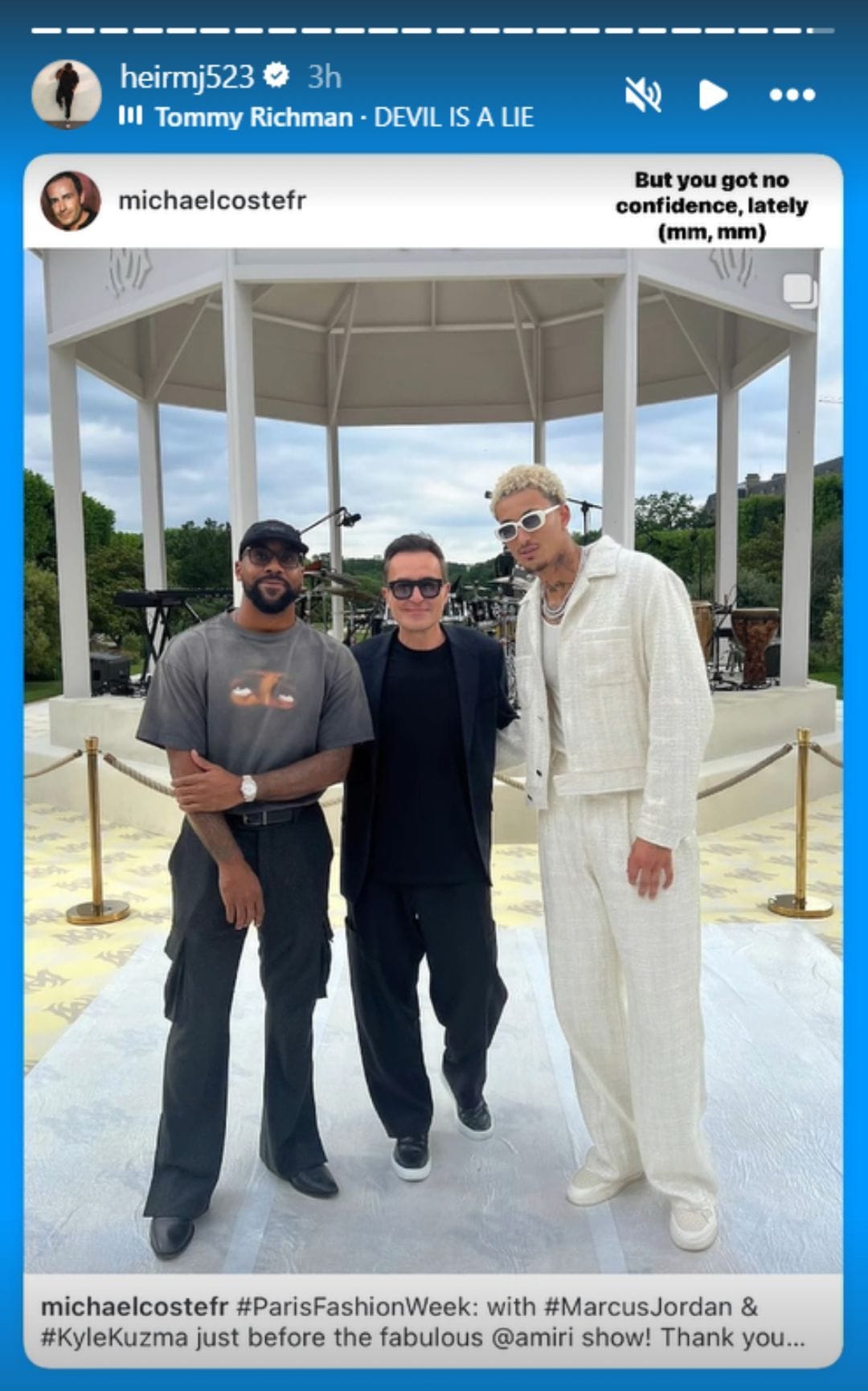 In Photos: Michael Jordan's son Marcus Jordan cuts a cool figure in all ...