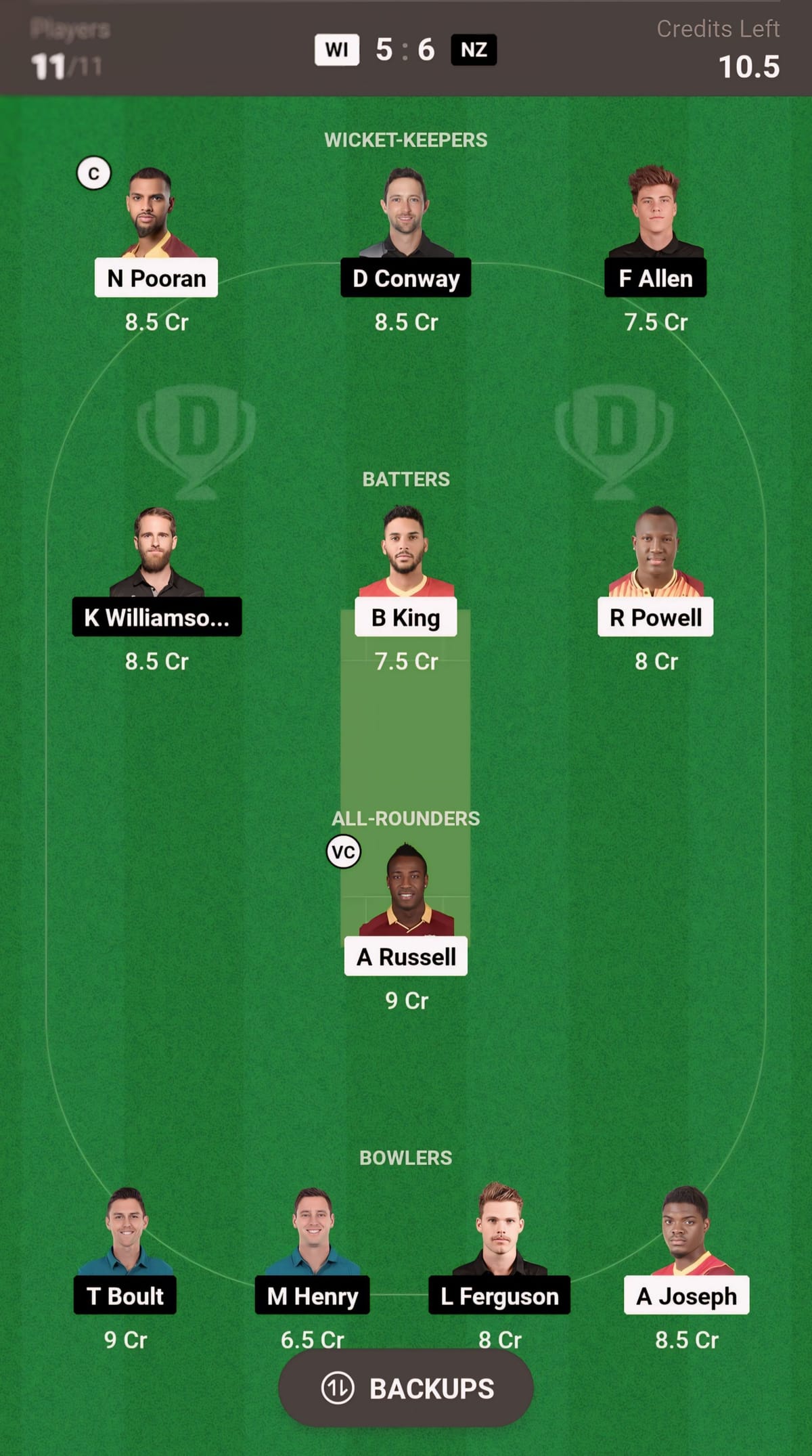 WI vs NZ Dream11 Prediction: Fantasy Cricket Tips, Today's Playing 11 ...