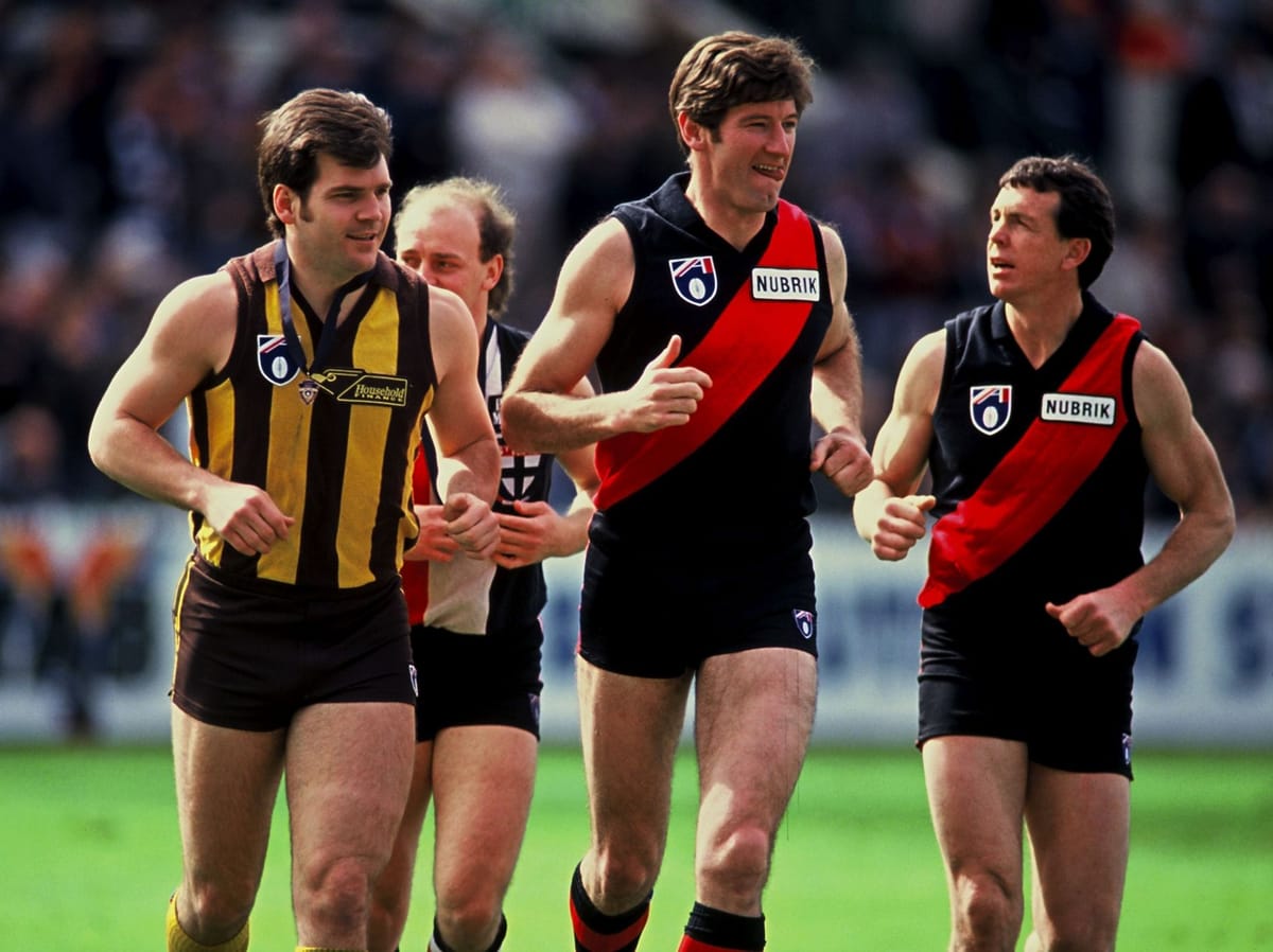 5 greatest players in Essendon Bombers history