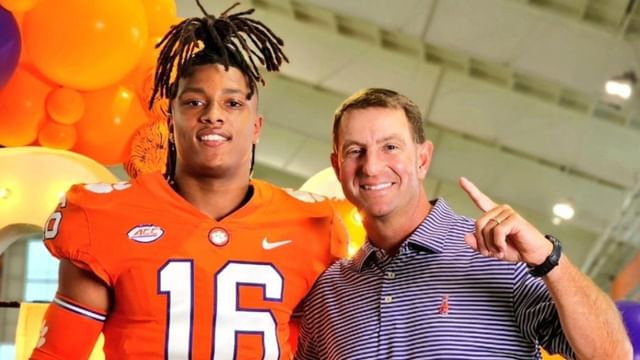 Top 2026 class CB Tyler Atkinson receives offer from Dabo Swinney's ...