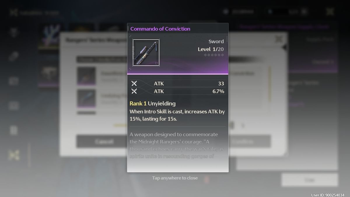 Best weapons for Changli in Wuthering Waves