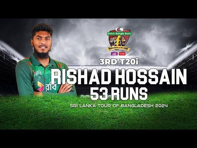 3 reasons why Rishad Hossain is one of the next big things in Bangladesh cricket