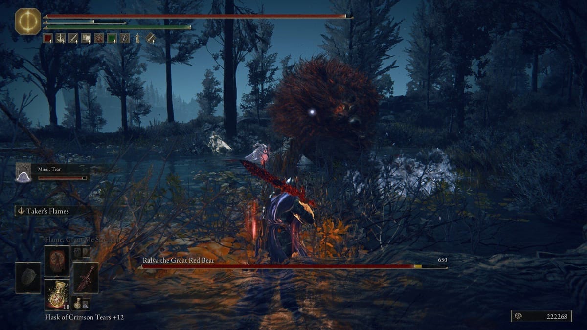 How to defeat Ralva the Great Red Bear in Elden Ring Shadow of the Erdtee