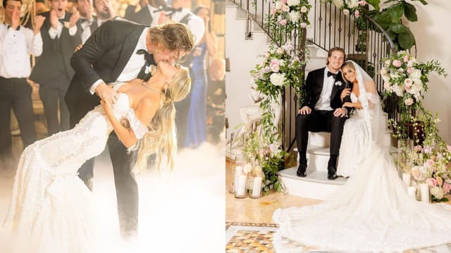 IN PHOTOS: Kenny Pickett and wife Amy celebrate memorable first anniversary