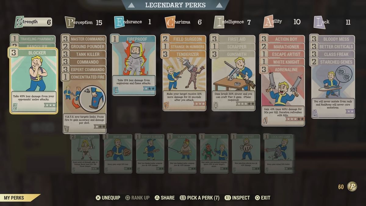 Best Fallout 76 Commando build: Perk Cards, weapons, stats, and more