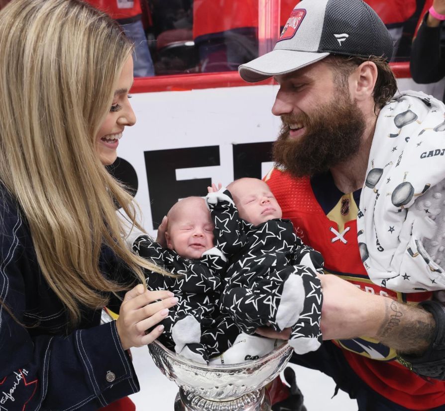 In Photos: Florida Panthers stars Evan Rodrigues, Jonah Gadjovich and ...