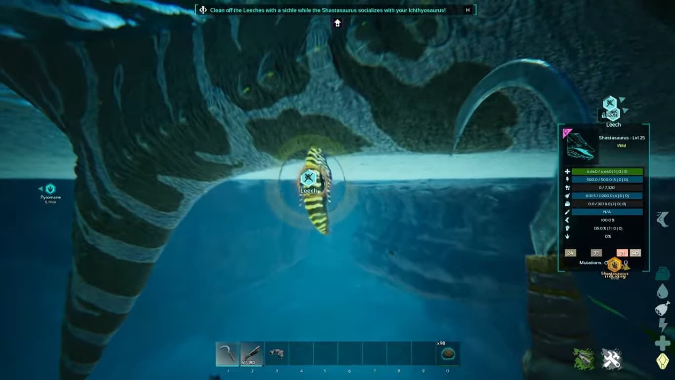 How to find and tame Shastasaurus in ARK Survival Ascended