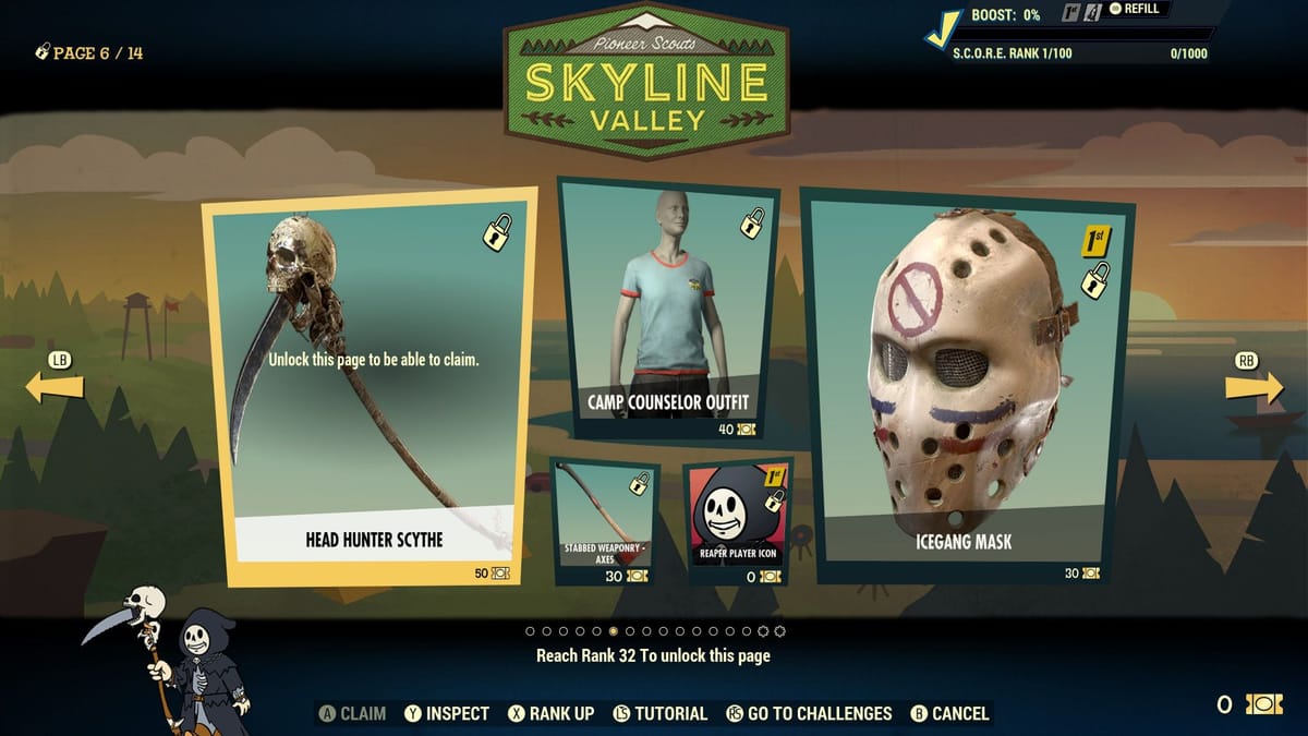 Fallout 76 Season 17: All Season page rewards, explored