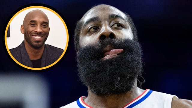 James Harden names Kobe Bryant as his GOAT - "As far as falling in love ...