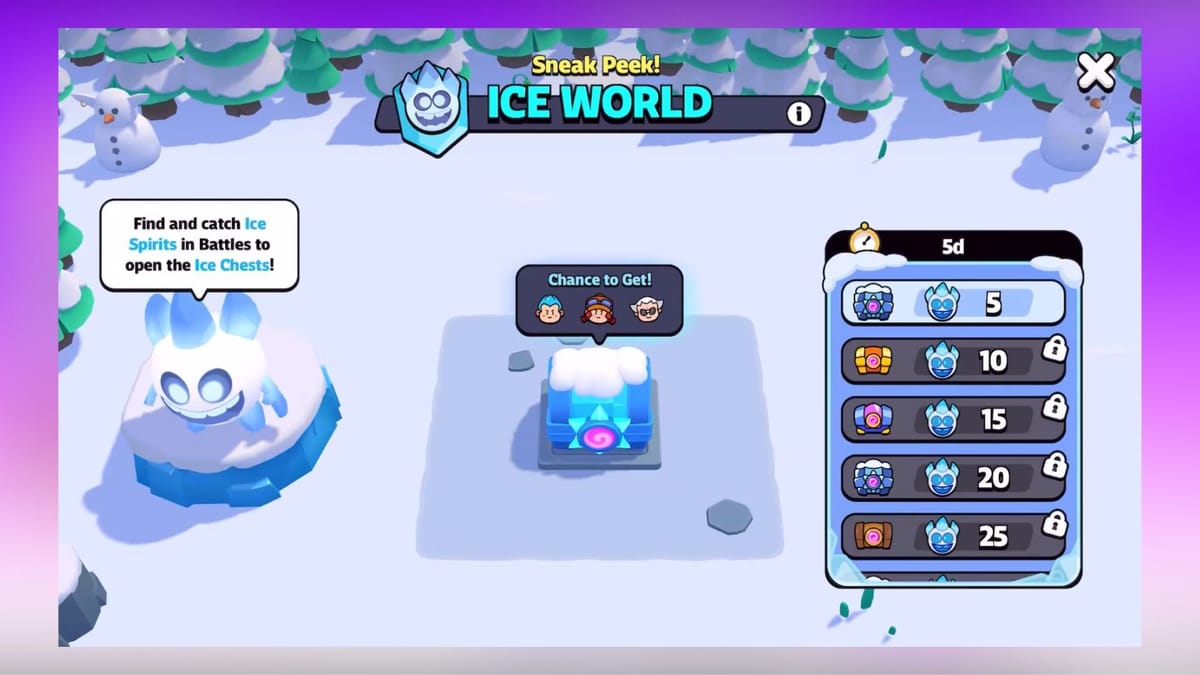 How to easily complete the Ice World Sneak Peek event in Squad Busters