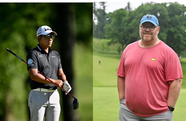 Why did C.T. Pan get a local fan to caddie for him at the RBC Canadian ...