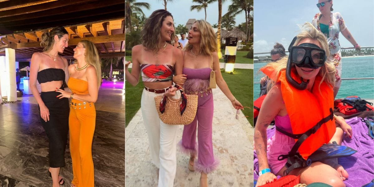 In Photos: Lance Lynn's wife Dymin soaks up tropical paradise of Punta Cana in brown swimsuit