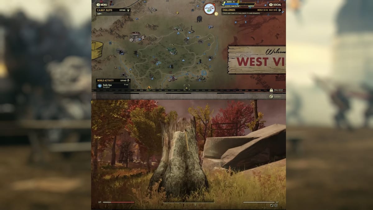 Fallout 76 Skyline Valley: All Steeljack Statue and Bee's Diary Page ...