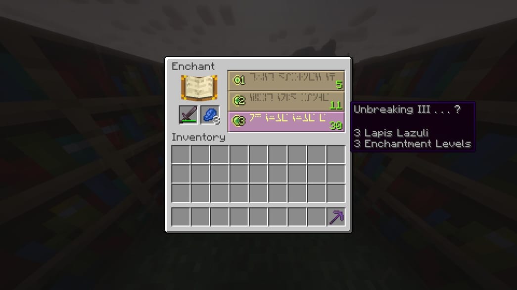 Two simple enchantments every equipment should have in Minecraft