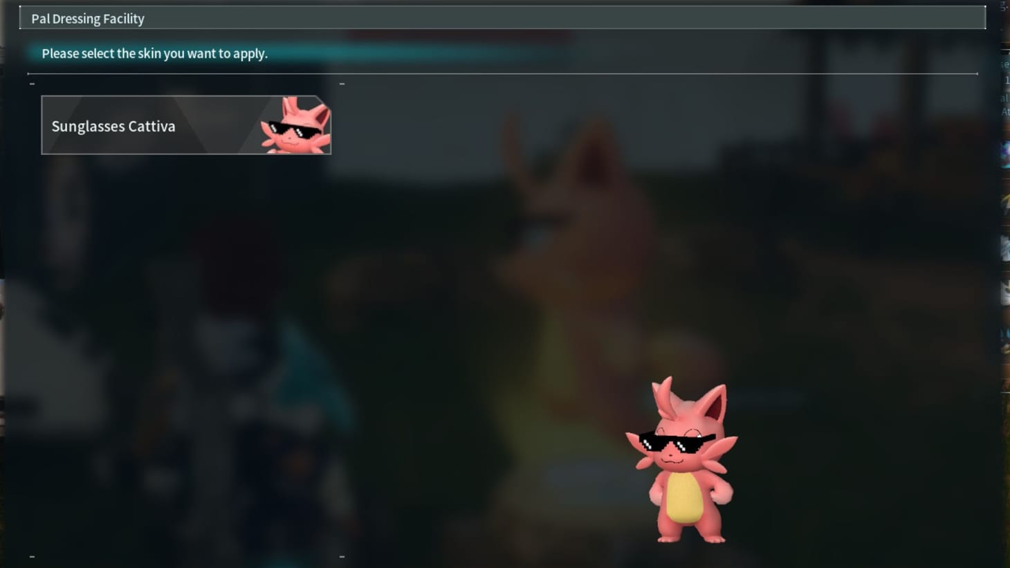 Palworld: How to change Pal Skins