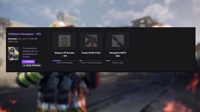 XDefiant Preseason Week 3 Twitch Drops: All rewards, how to earn, and more