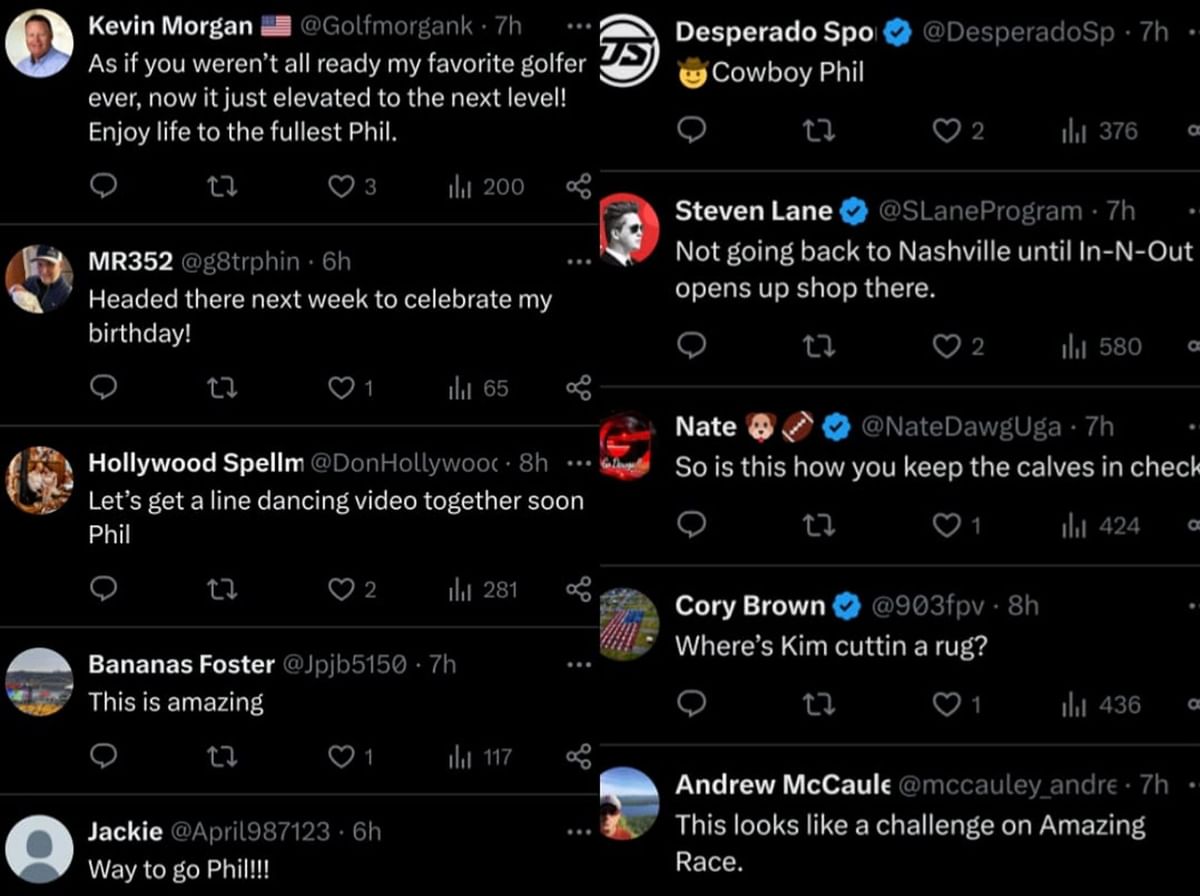 “Hey Phil Mickelson, way to LIV your best, bro!” – Fans react to LIV ...