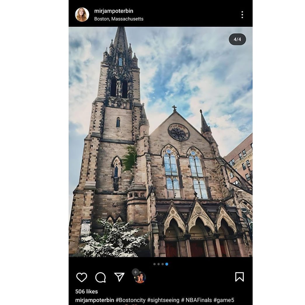 In Photos: Luka Doncic's mother Mirjam Poterbin goes sightseeing in ...