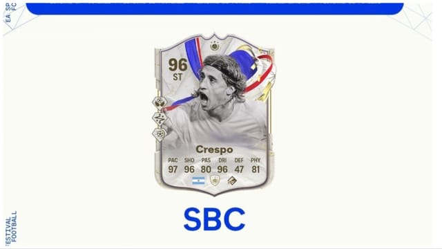 EA FC 24 Hernan Crespo Greats of the Game Icon SBC: All tasks, cheapest ...