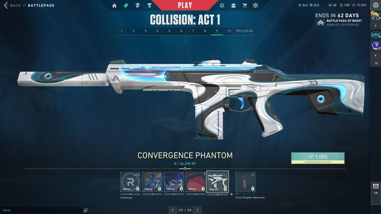 Valorant Episode 9 Act 1: All Battlepass tiers and rewards