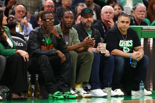 Watch: Travis Scott and Metro Boomin in attendance at TD Garden as ...