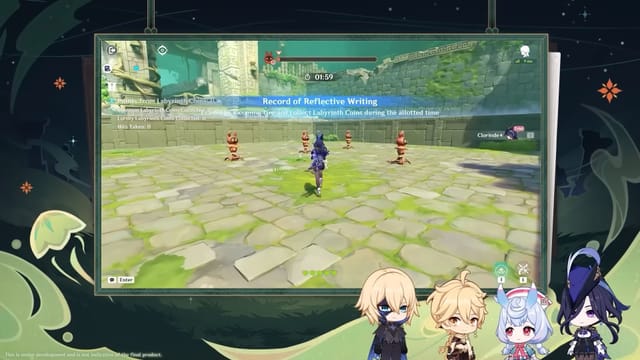 Genshin Impact Record of Reflective Writing event guide