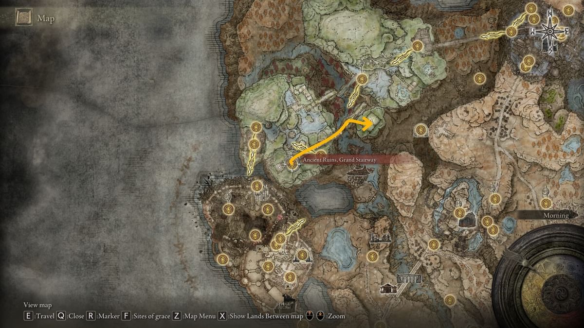 How to find the second Divine Beast Dancing Lion in Elden Ring Shadow ...