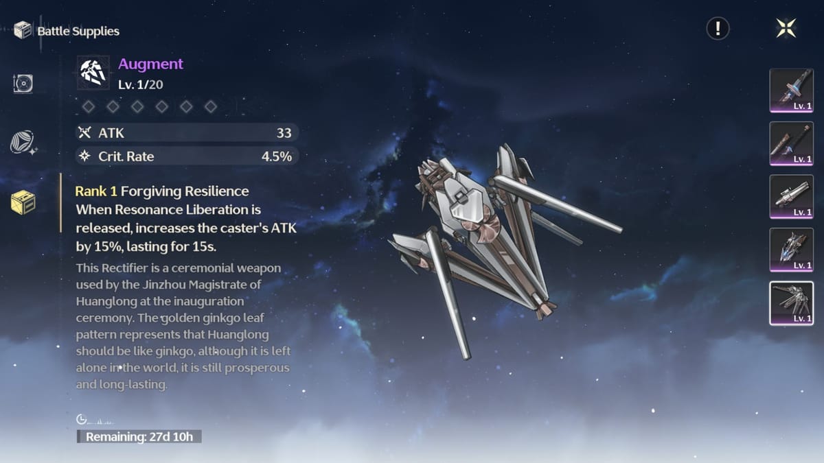 Best Battle Pass weapons in Wuthering Waves, ranked